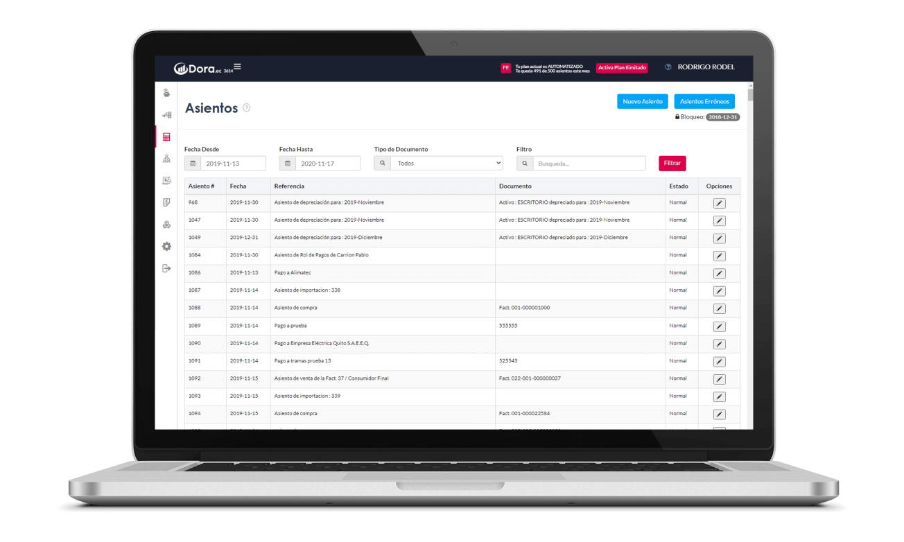 Software contable online | Dora Perú